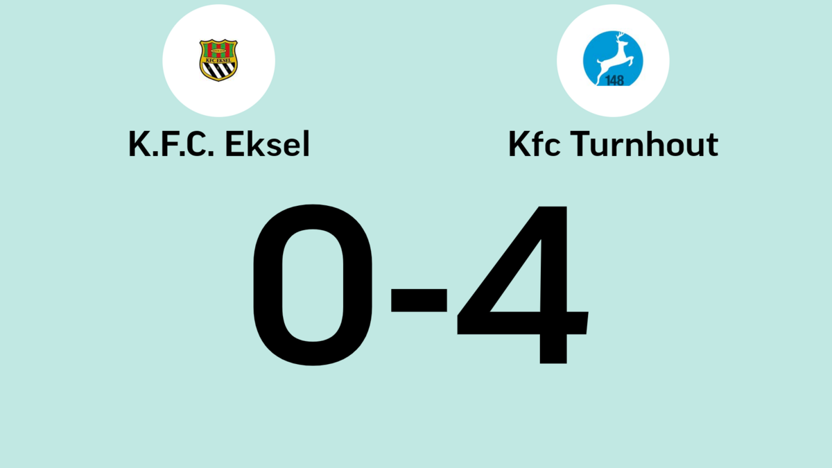 Weergaloze Bastiaensen leidt KFC Turnhout langs FC Eksel | GVA